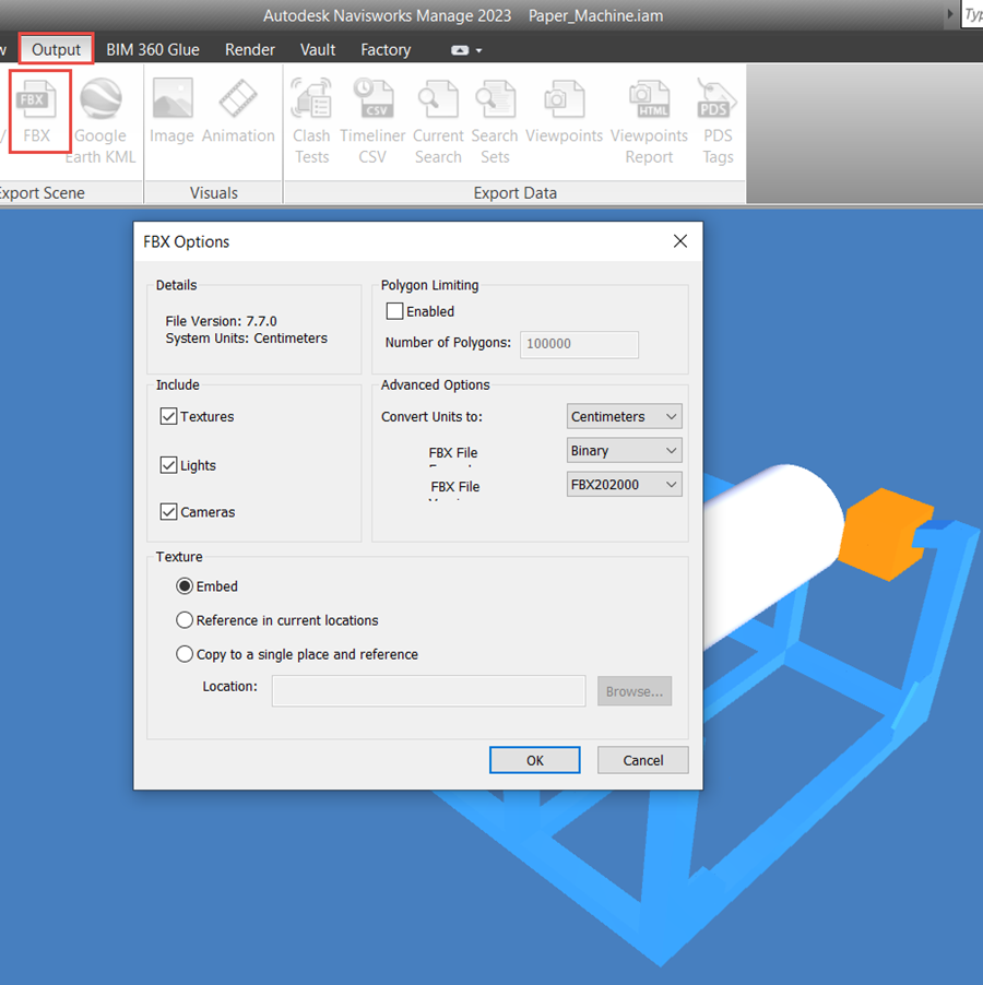 Navisworks - How to Export Useful Geometry from a Model